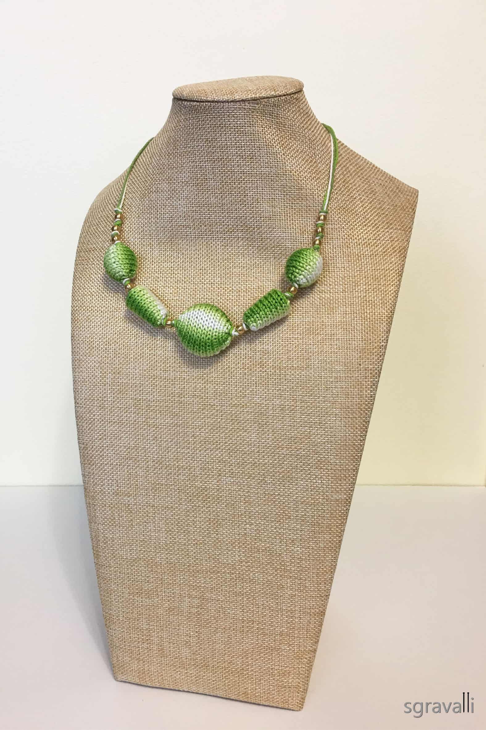 Elena Statement Necklace by Sgravalli - Old Barn Flower Farm