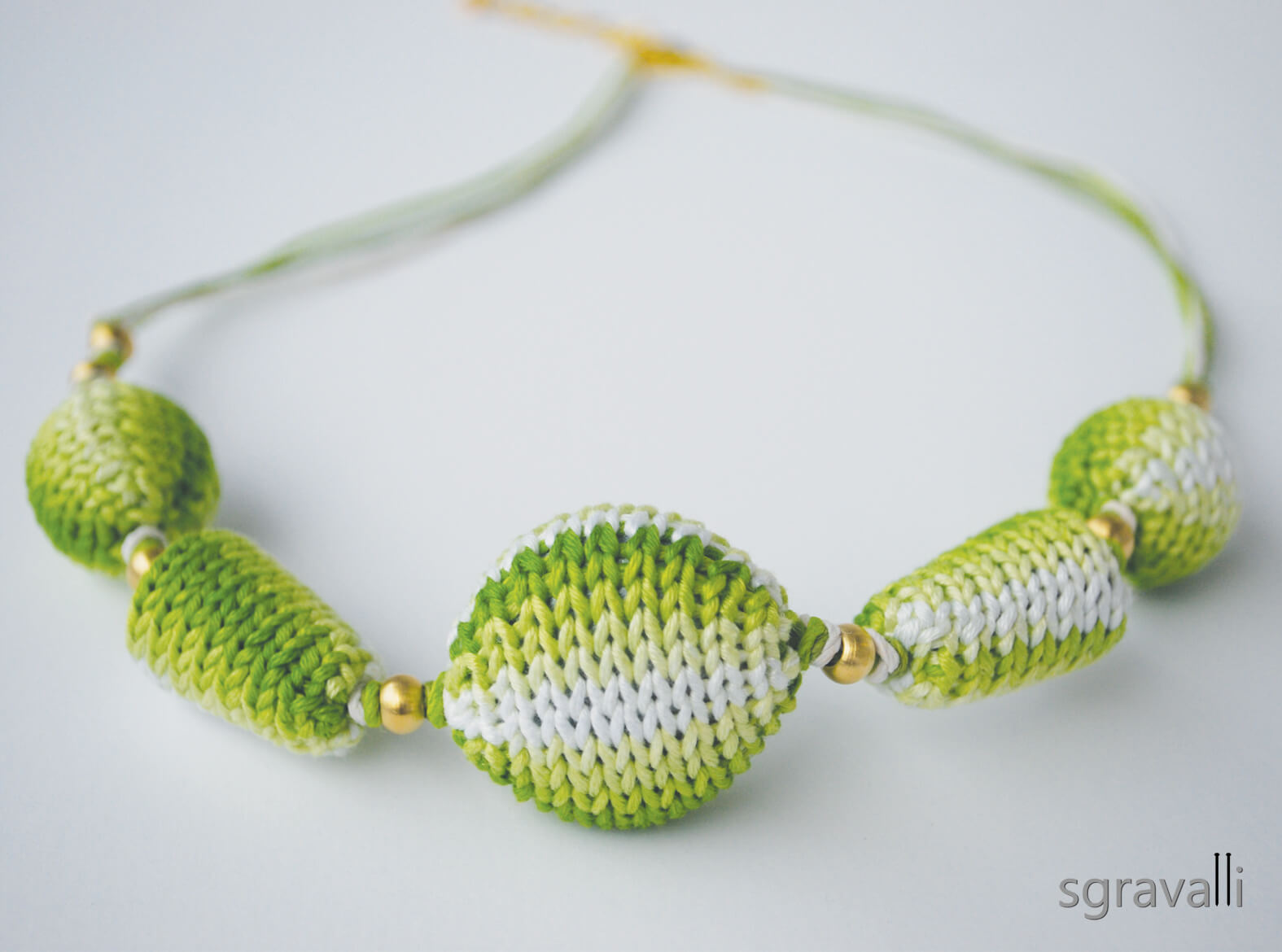 Elena Statement Necklace by Sgravalli - Old Barn Flower Farm