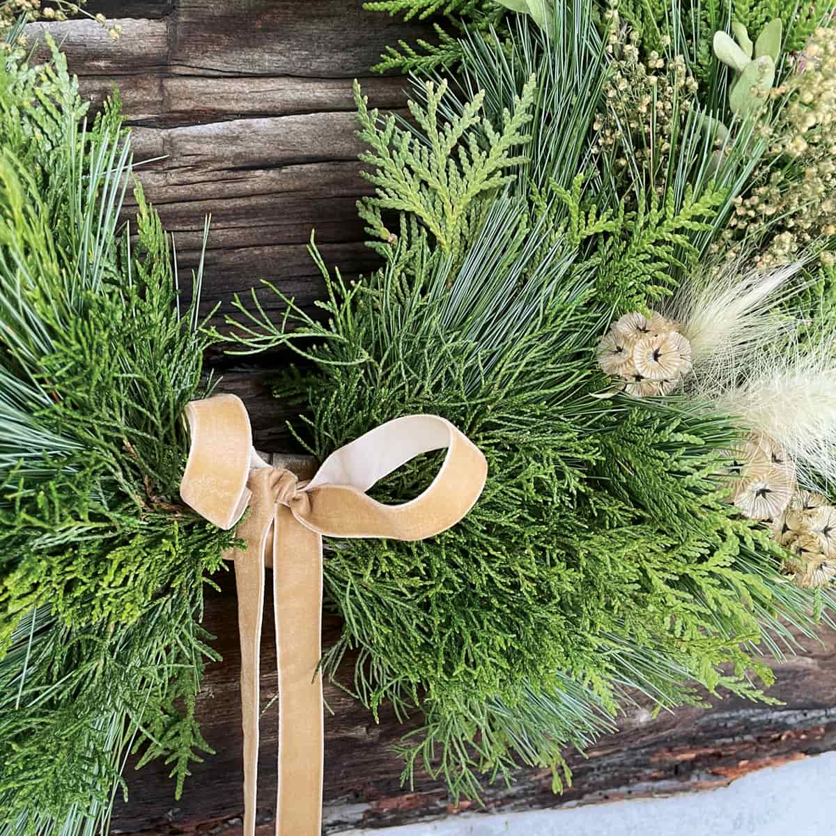 Winter Wreath - Seasonal Wreath Orders - Uxbridge Farm