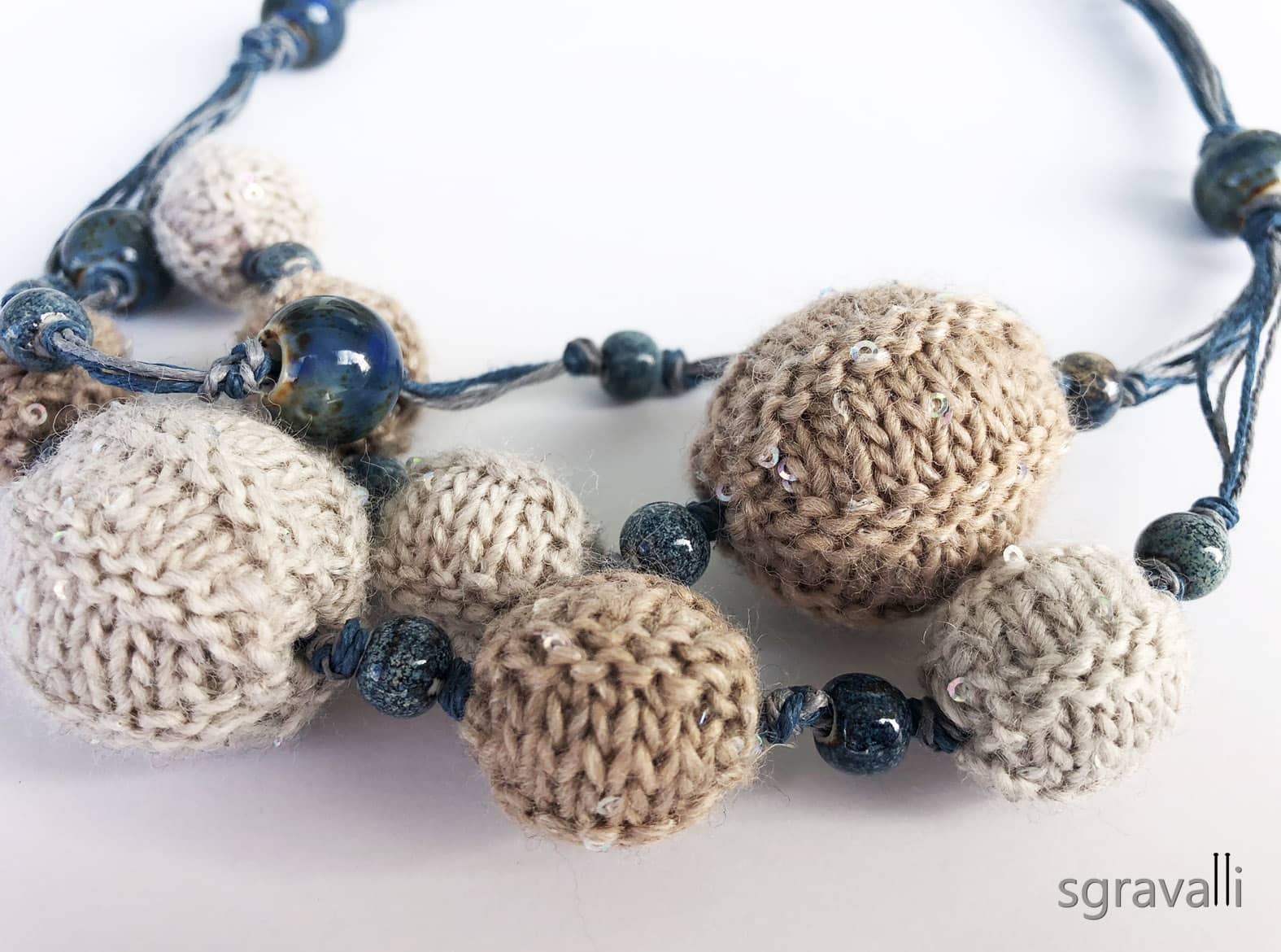 Jada Statement Necklace by Sgravalli - Old Barn Flower Farm